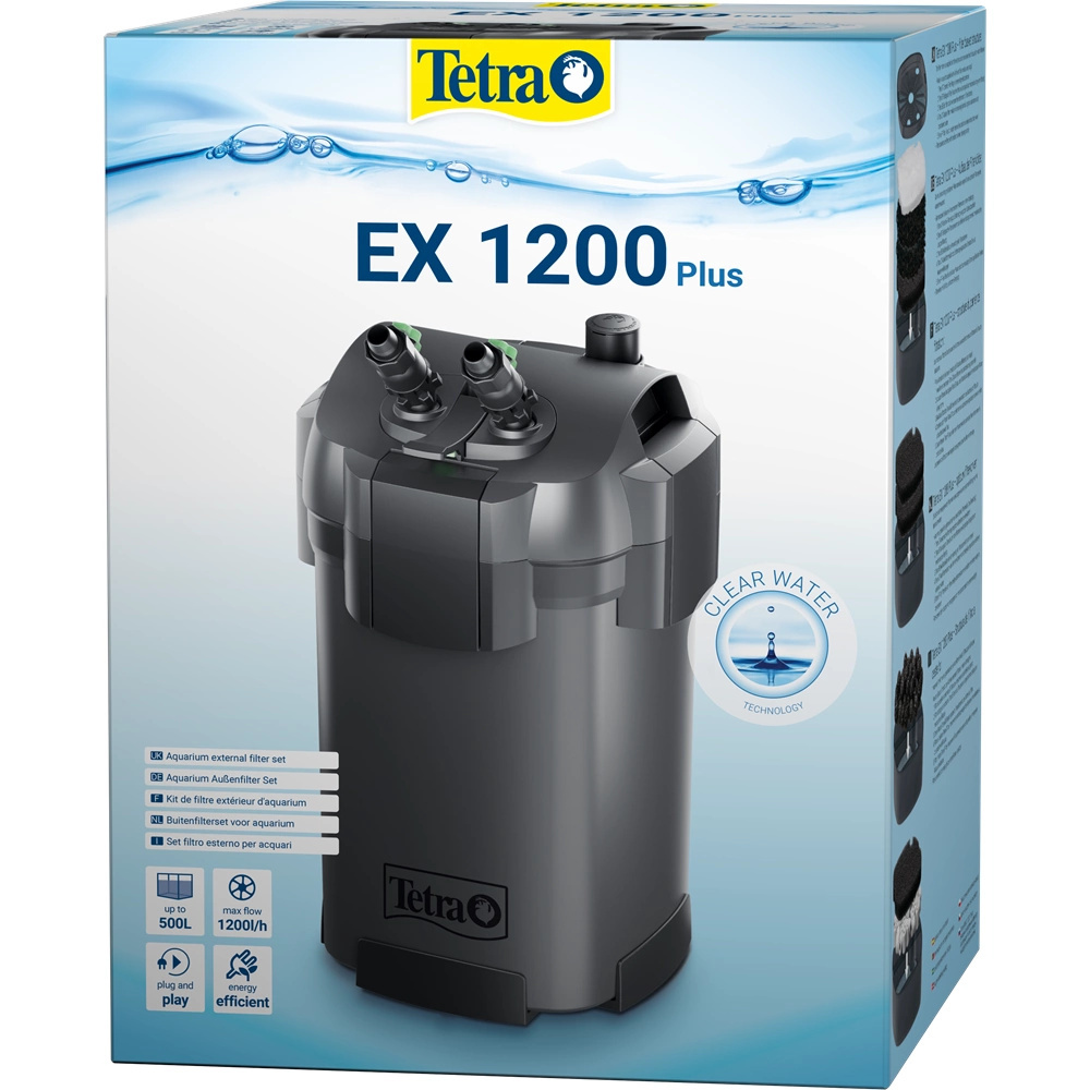 Tetra External Filter EX 1200 Plus-filtr zewnętrzny do akw.200-500l ...