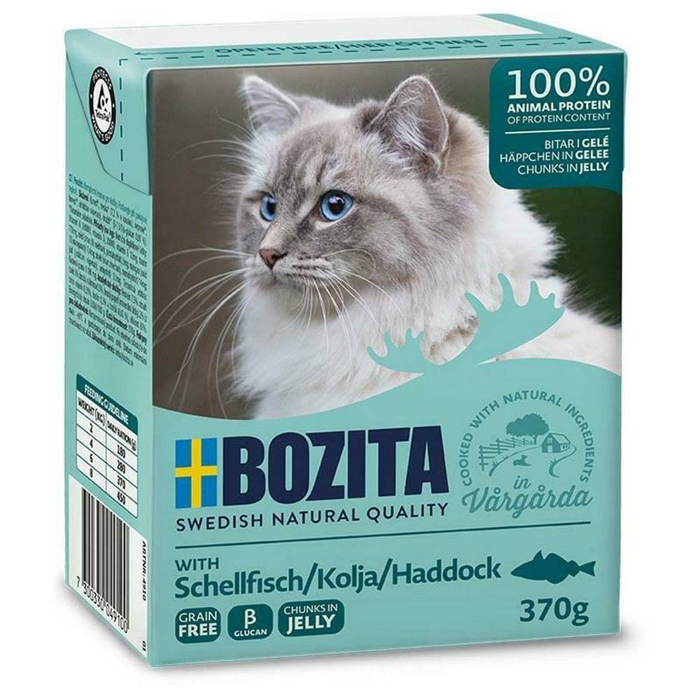 Bozita Mokra Karma dla Kotów Zestaw 2 Smaki Dorsz Łoś 12 x 370g na ... Bozita Mokra Karma dla Kotów Zestaw 2 Smaki Dorsz Łoś 12 x 370g na ...