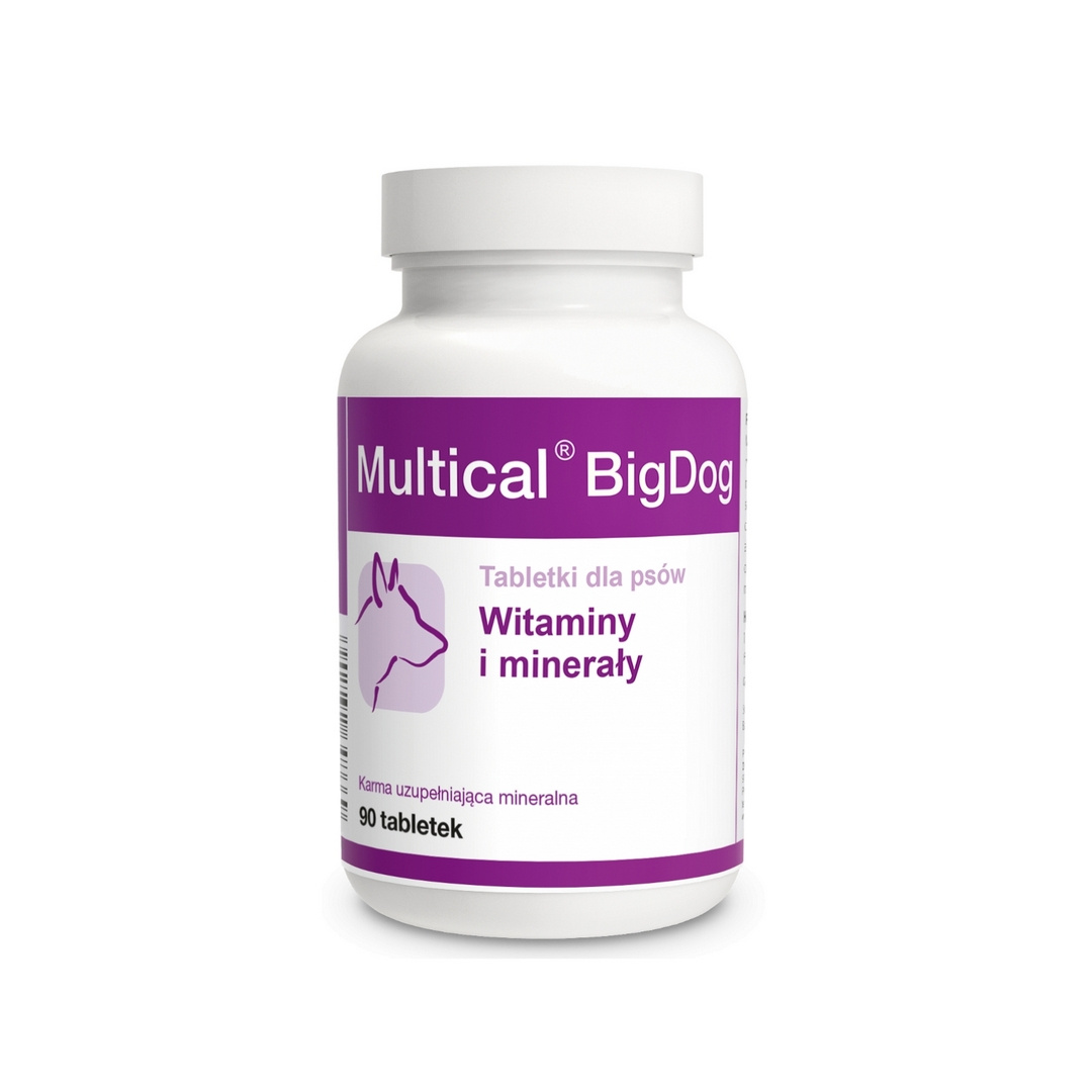 DOLFOS Multical BigDog Witaminy i Minerały Dla Dużych Psów 90 Tabletek na Unizoo.pl