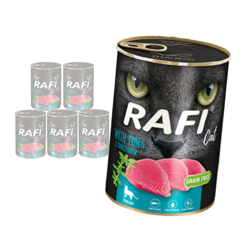 Rafi Cat Adult Bezzbożowa Mokra Karma Dla Kotów Sterylizowanych Z ...